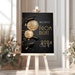 Black and Gold Prom Party Sign Welcome to Graduation Prom Night Party ...