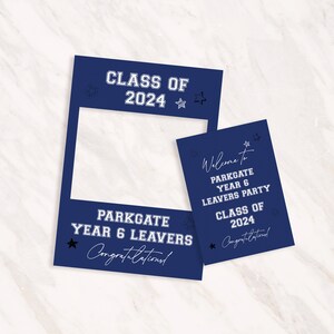 Printable Class of 2025 School Leavers Selfie Frame & Party Sign, Last ...