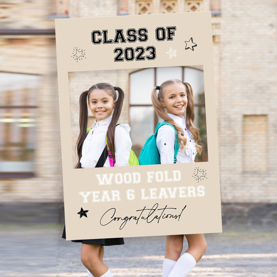 School Leavers Selfie Frame Class of 2023 Party Booth Frame - Etsy UK