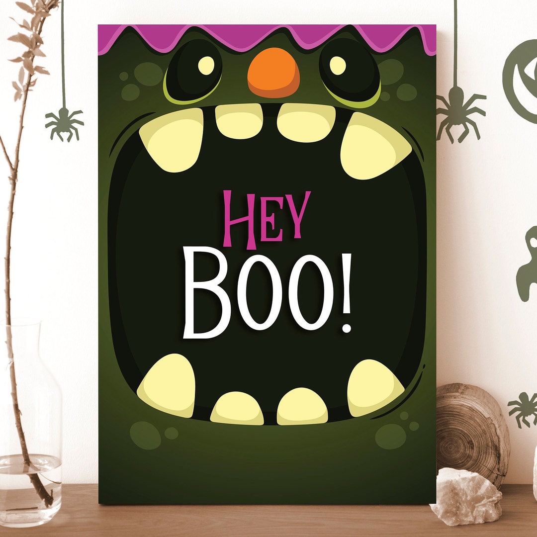 Goblin Halloween Party Sign, Halloween Party Decor Halloween ...