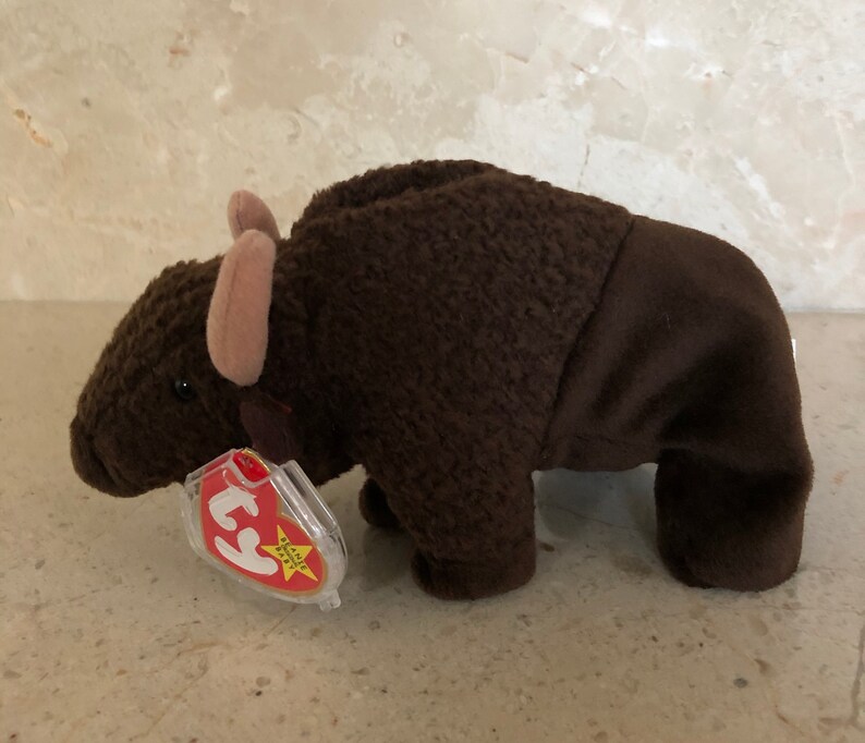 Roam the Bison Buffalo Beanie Baby - Etsy