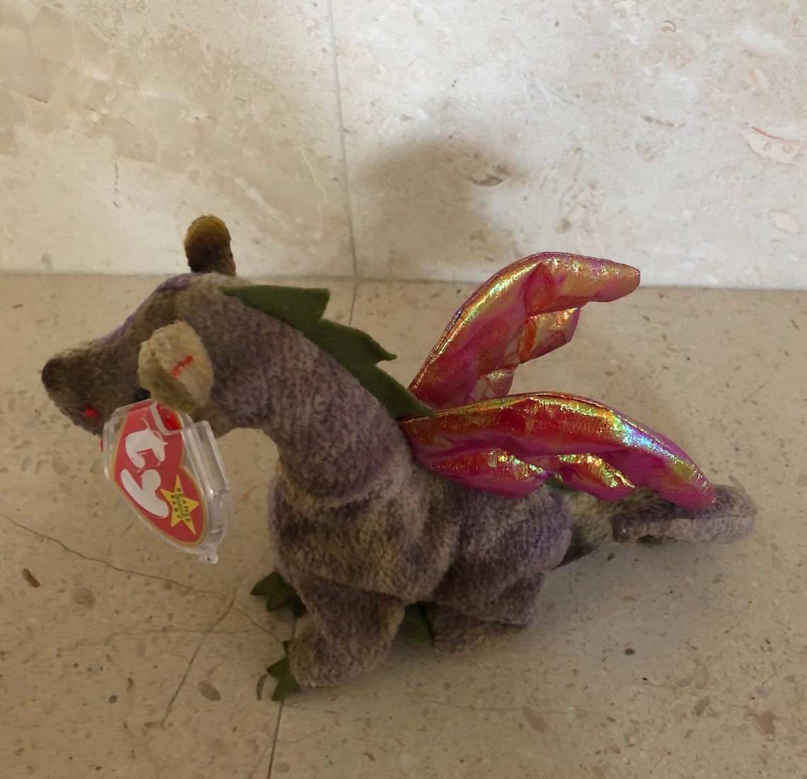 Scorch the Dragon Beanie Baby - Etsy