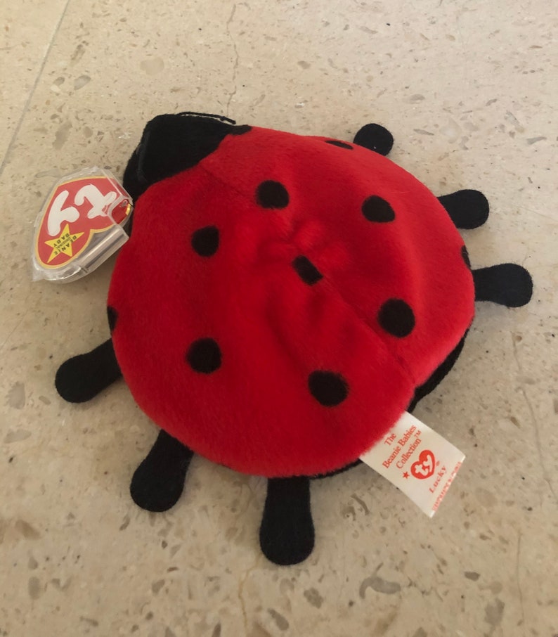 Lucky the Lady Bug Beanie Baby - Etsy