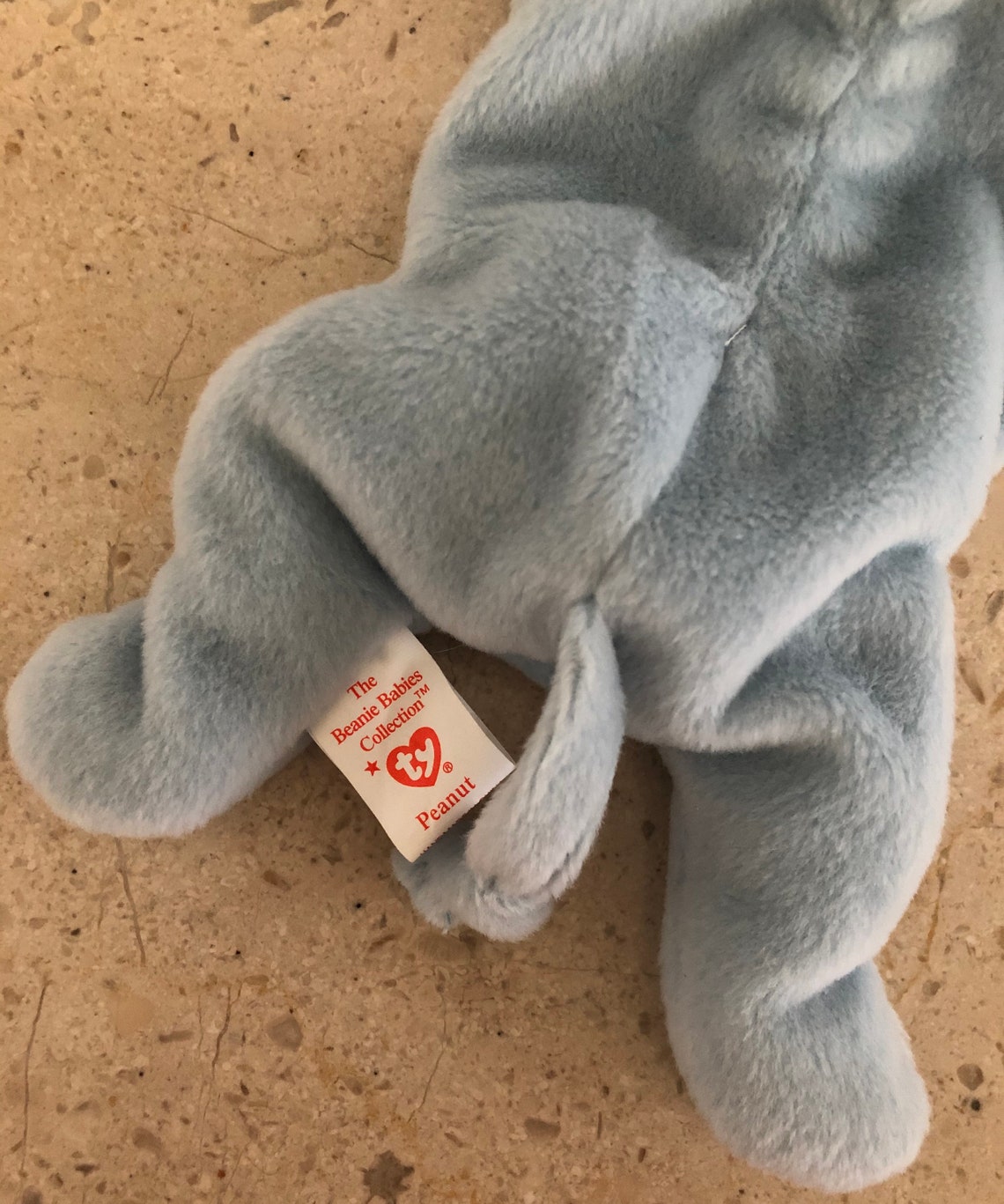 Peanut the Elephant Beanie Baby - Etsy