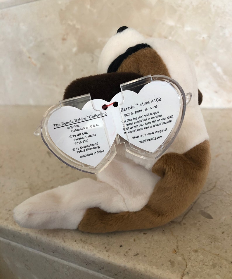 Bernie the St. Bernard Beanie Baby - Etsy