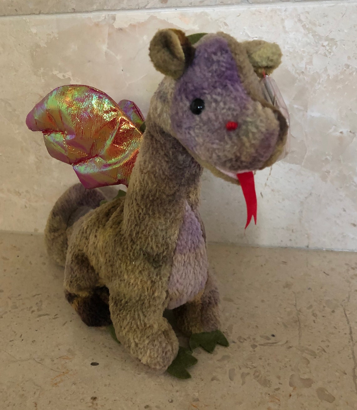 Scorch the Dragon Beanie Baby - Etsy