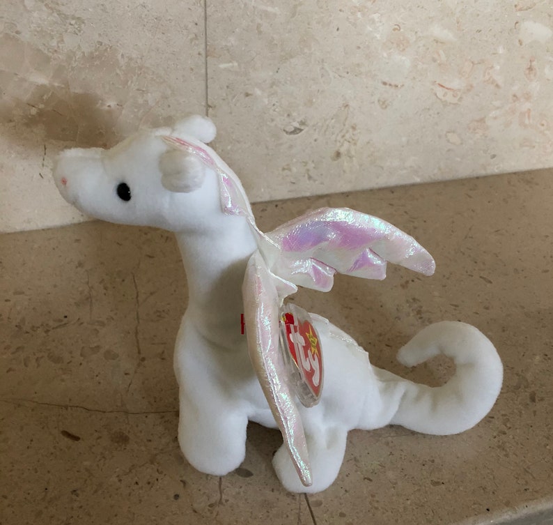 Magic the Dragon Beanie Baby - Etsy