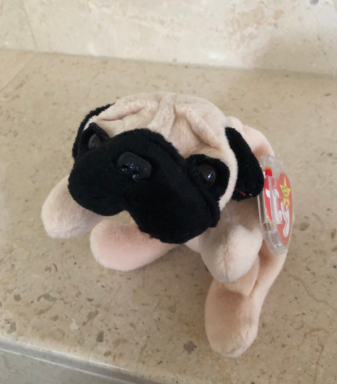 Pugsly the Pug Beanie Baby - Etsy