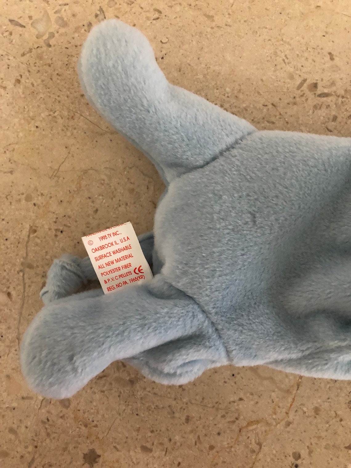 Peanut the Elephant Beanie Baby - Etsy