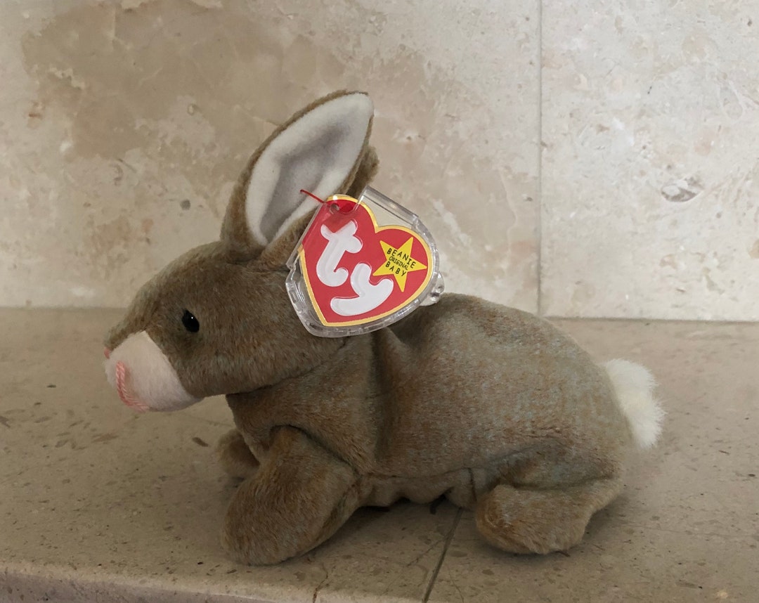 Nibbly the Bunny Beanie Baby - Etsy