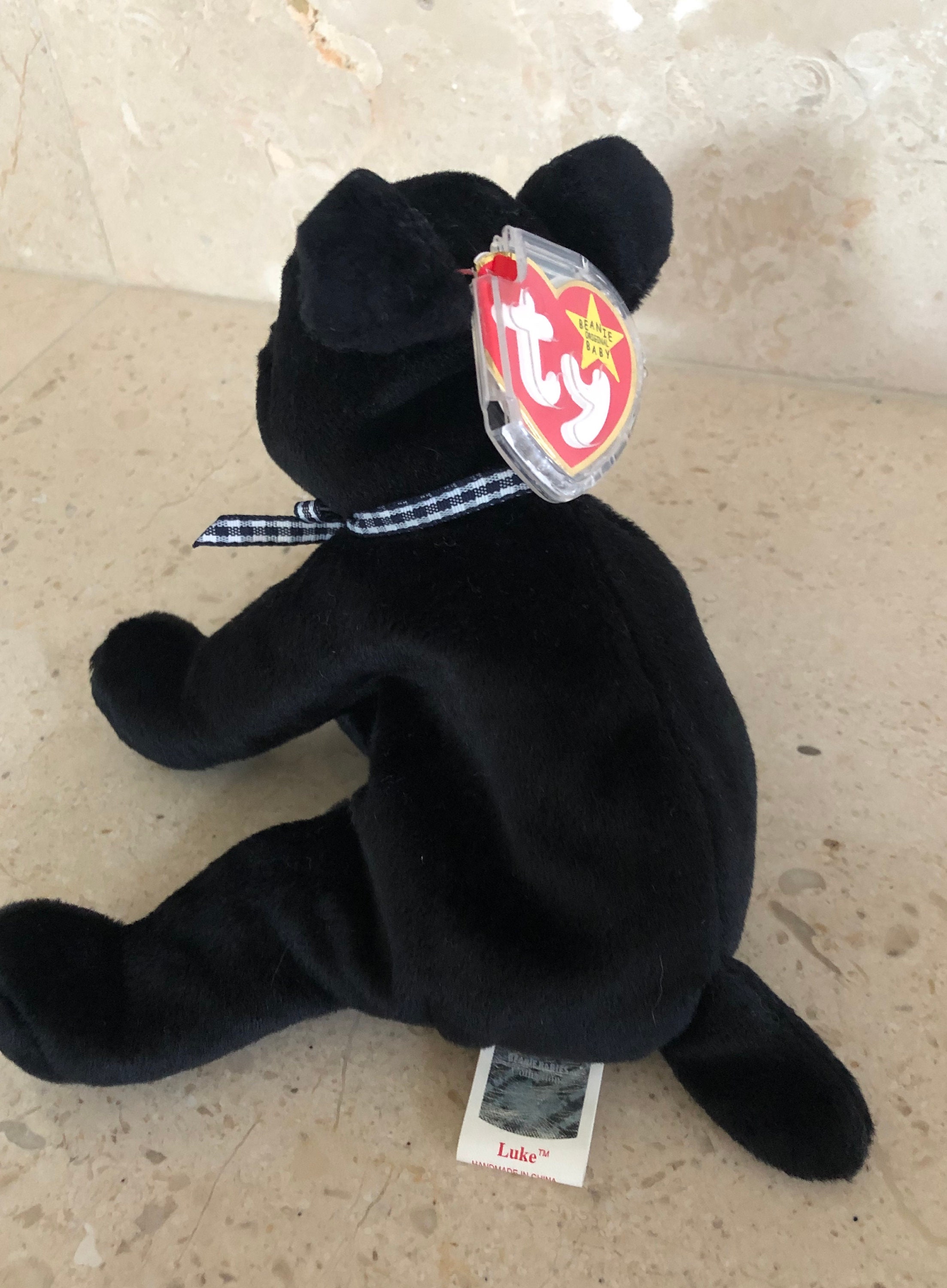 Luke the Labrador Dog Beanie Baby - Etsy