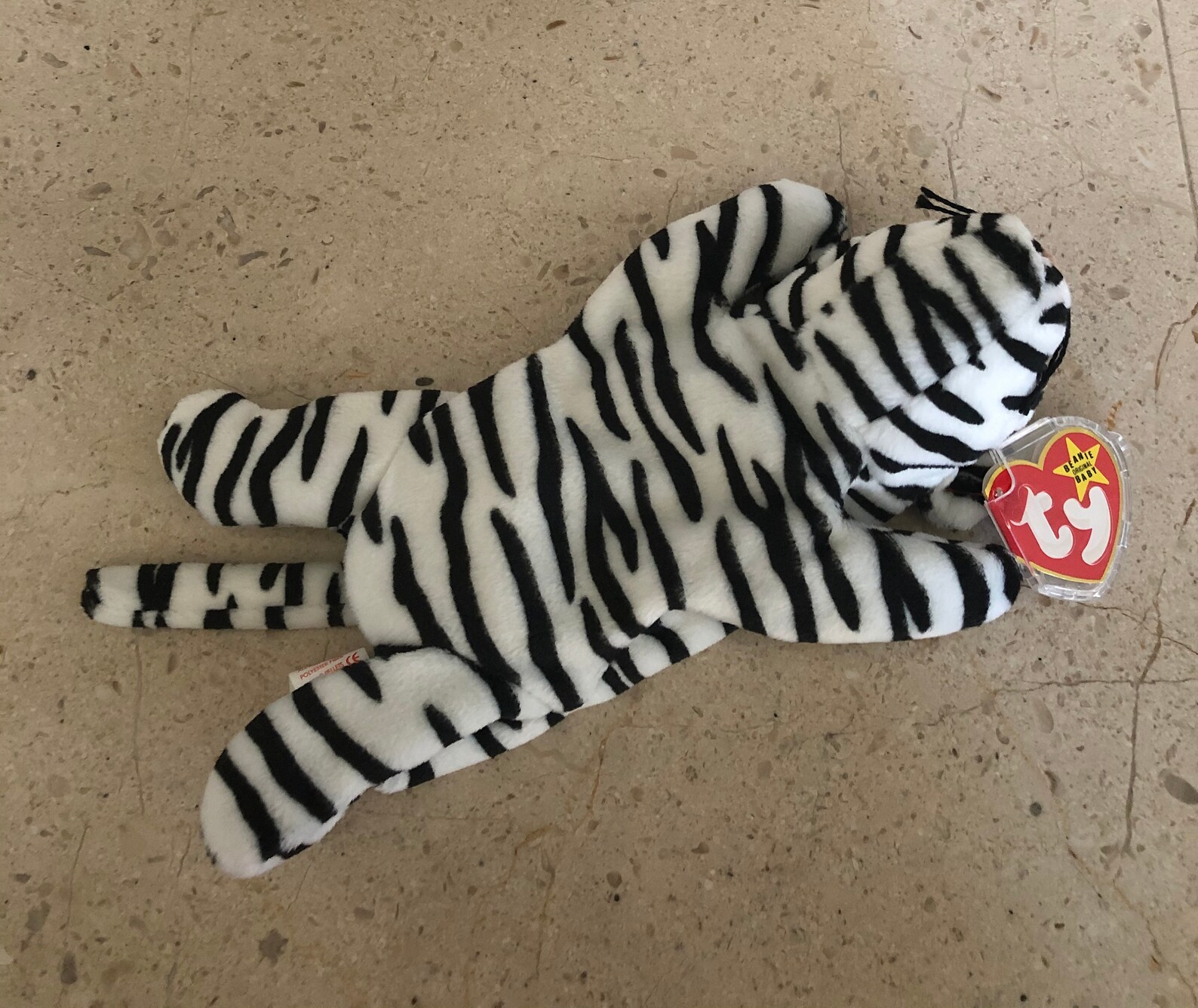 Blizzard the White Tiger Beanie Baby - Etsy