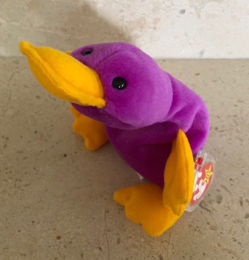 Patti the Platypus Beanie Baby Original 9 - Etsy