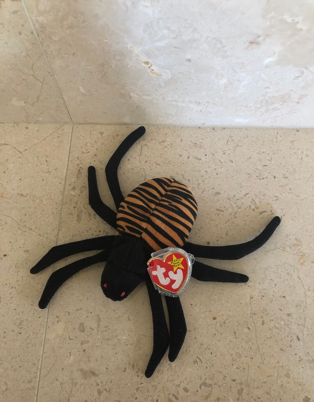 Spinner the Spider Beanie Baby - Etsy