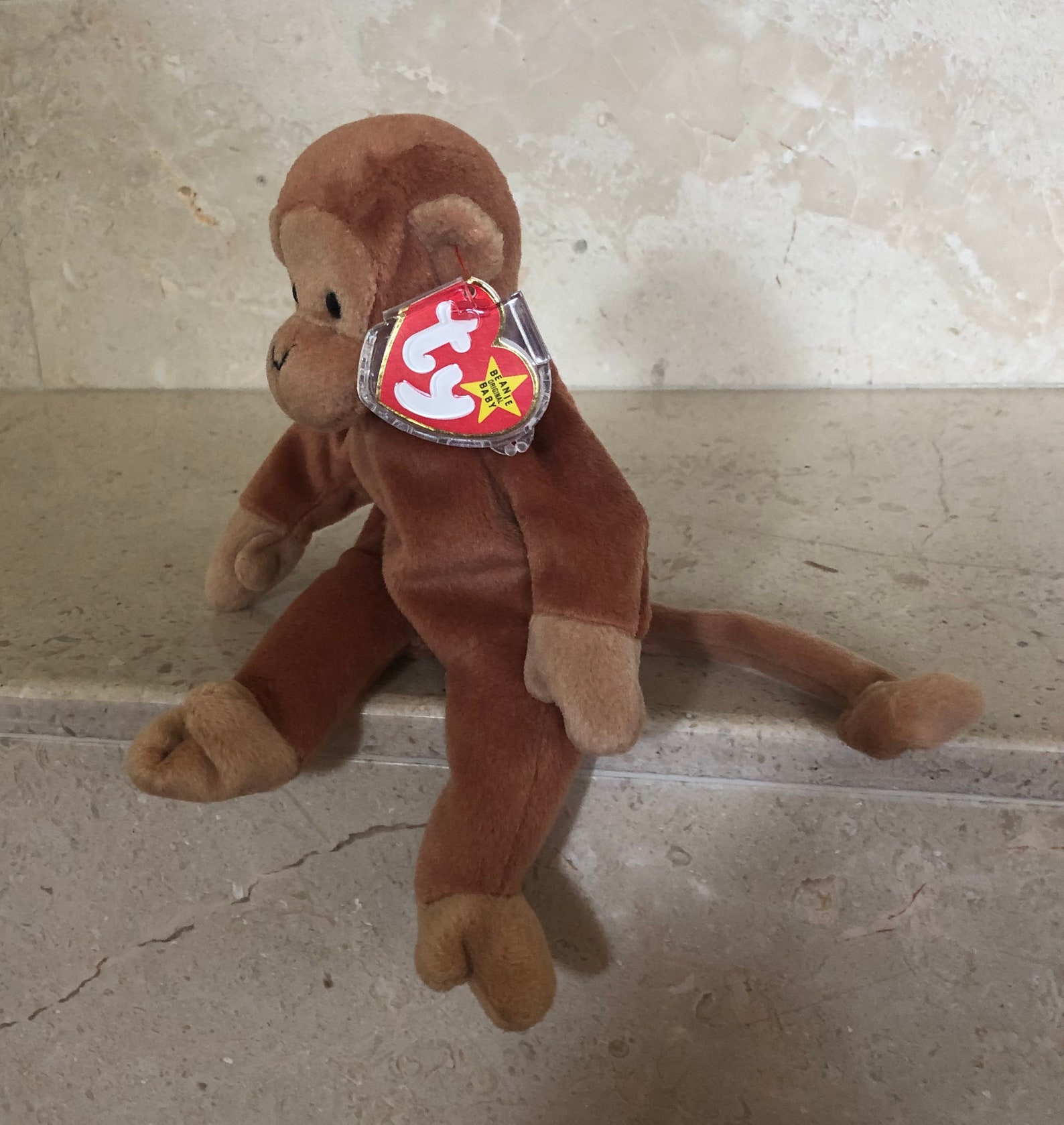 Bongo the Monkey Beanie Baby - Etsy