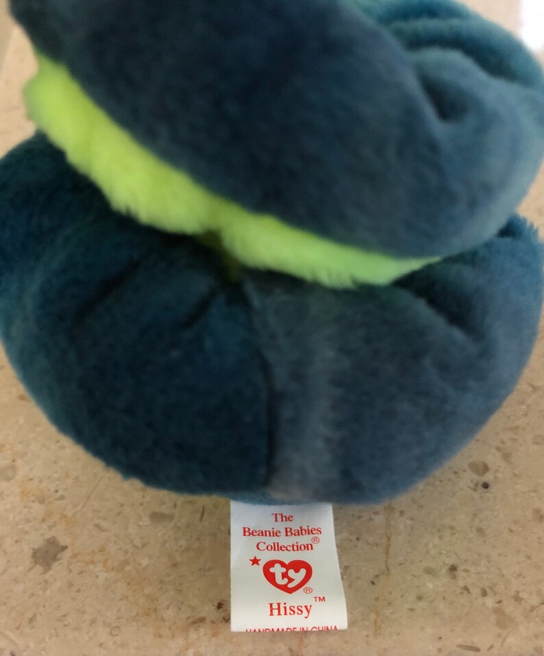 Hissy the Snake Beanie Baby - Etsy