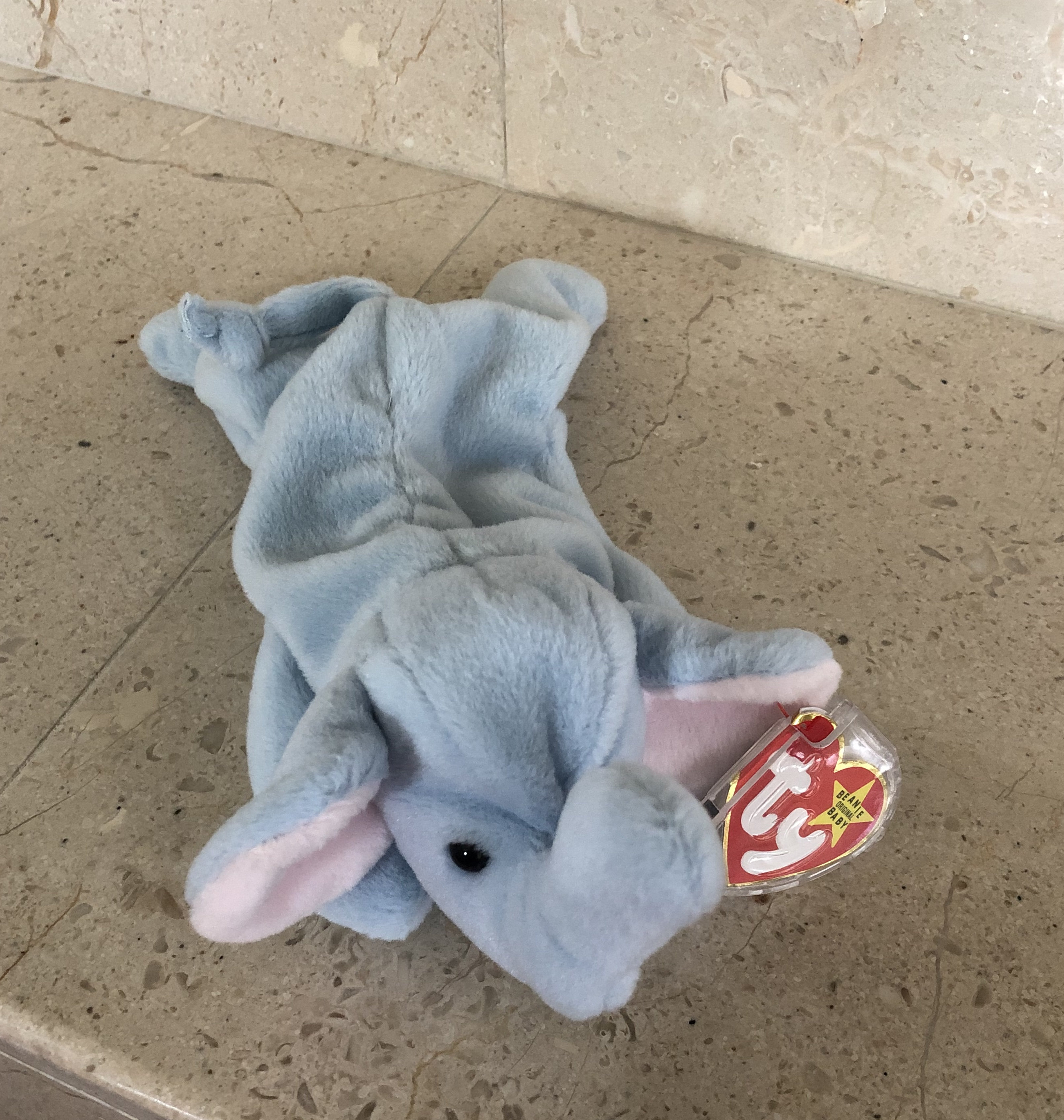 Peanut the Elephant Beanie Baby - Etsy