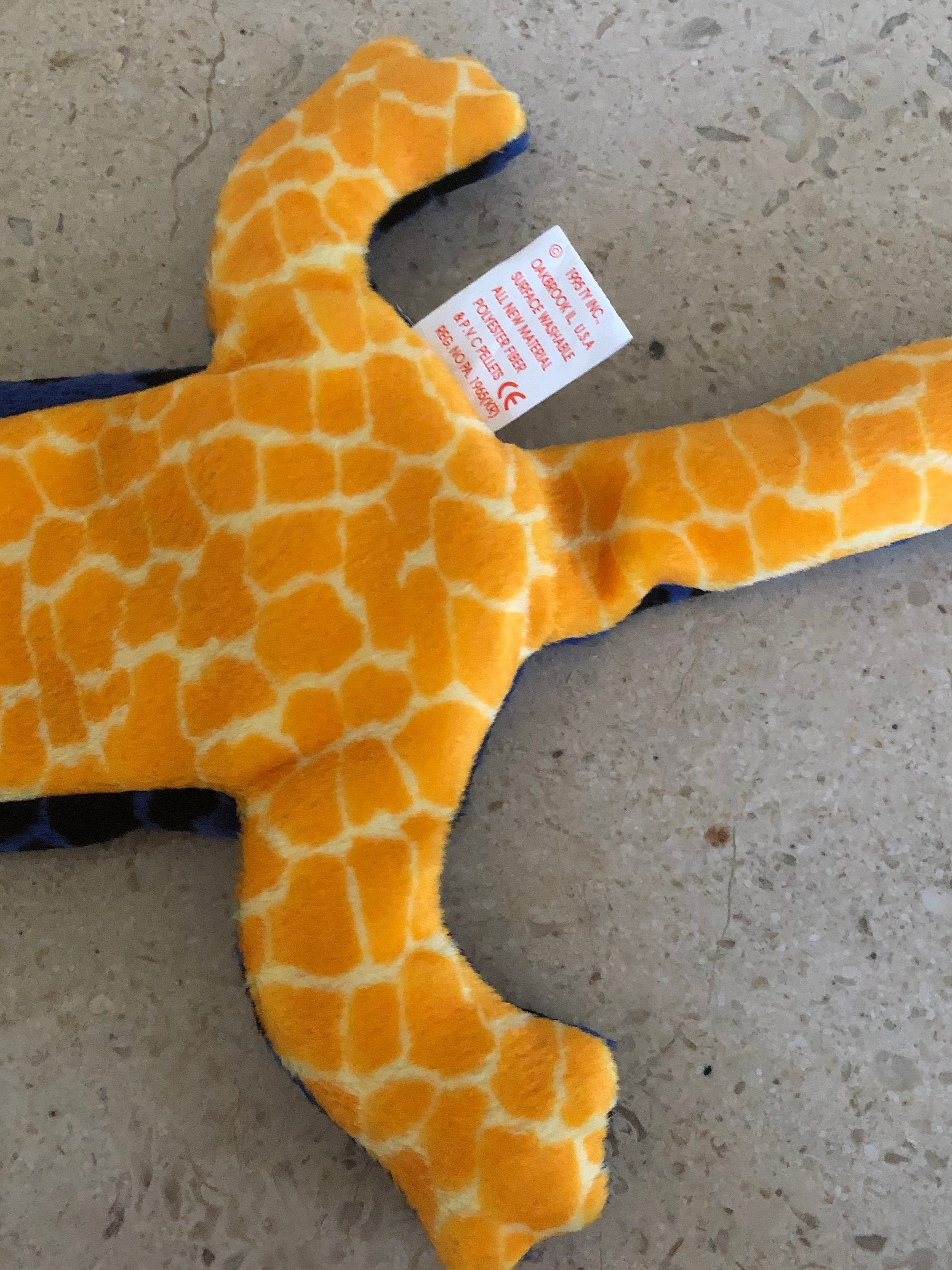 Lizzy the Lizard Beanie Baby - Etsy