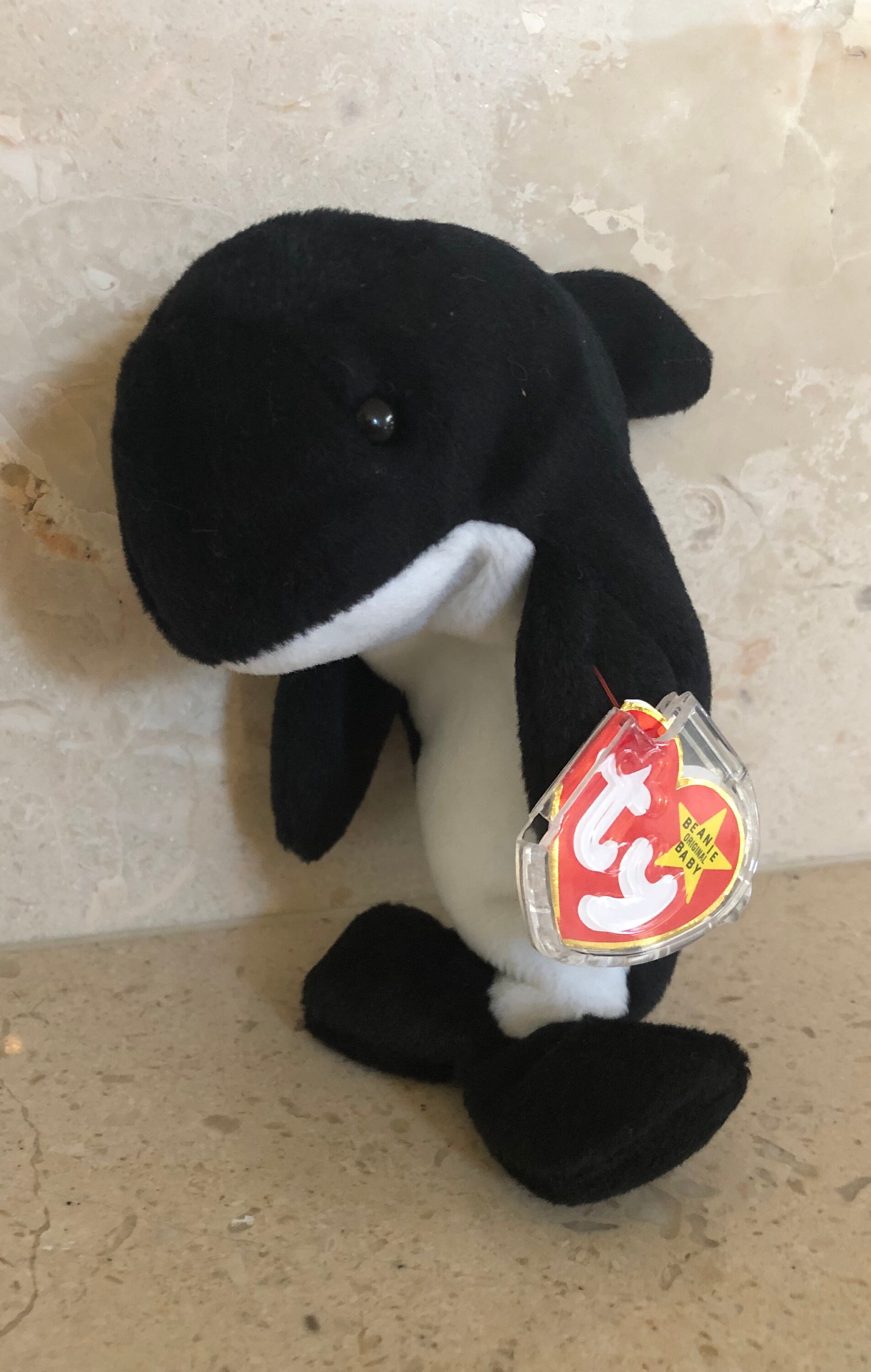 Waves the Orca Whale Beanie Baby - Etsy