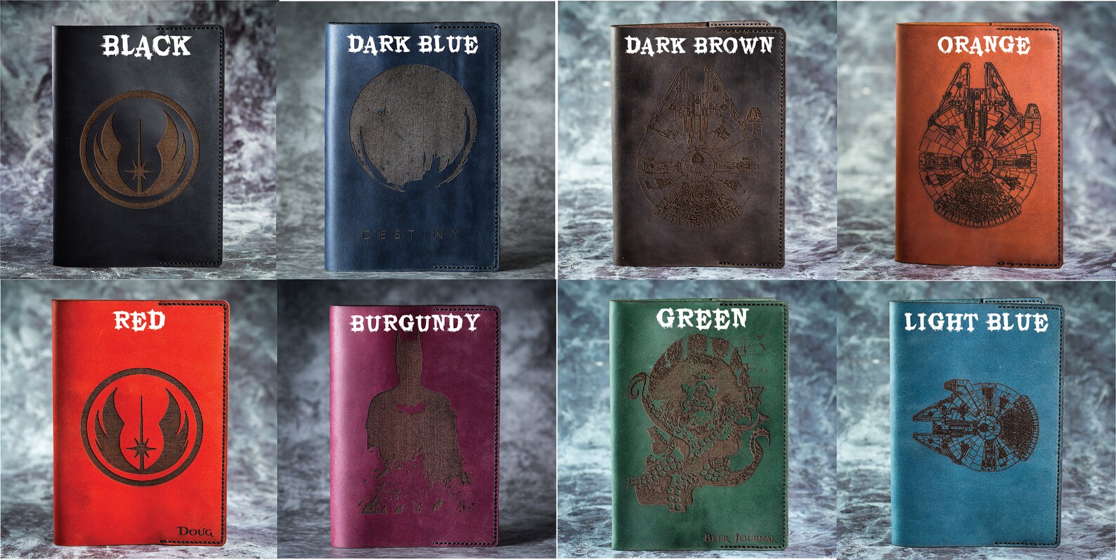 Goth Satanic Cat Occult Leather Journal Notebook Cover | Etsy