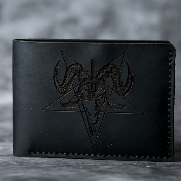 Goth Wallet - Etsy