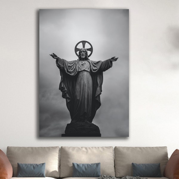 Black Jesus Statue - Etsy