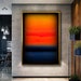 Mark Rothko BLUE ORANGE Canvas Art Reproduction, Framed Wall Art ...