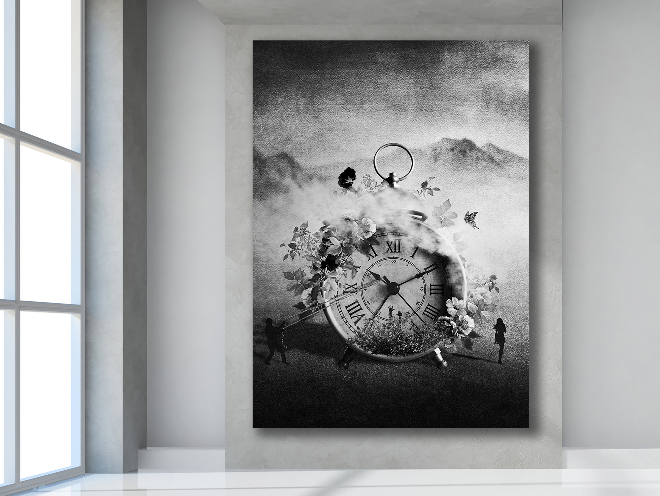Surrealist Art Clocks