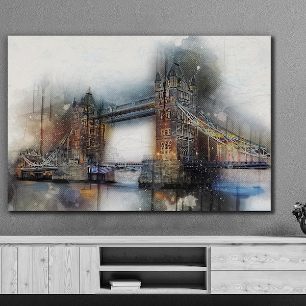 Tower Bridge Art - Etsy