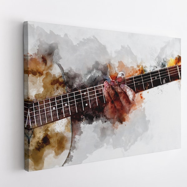 Abstract Guitar Art - Etsy