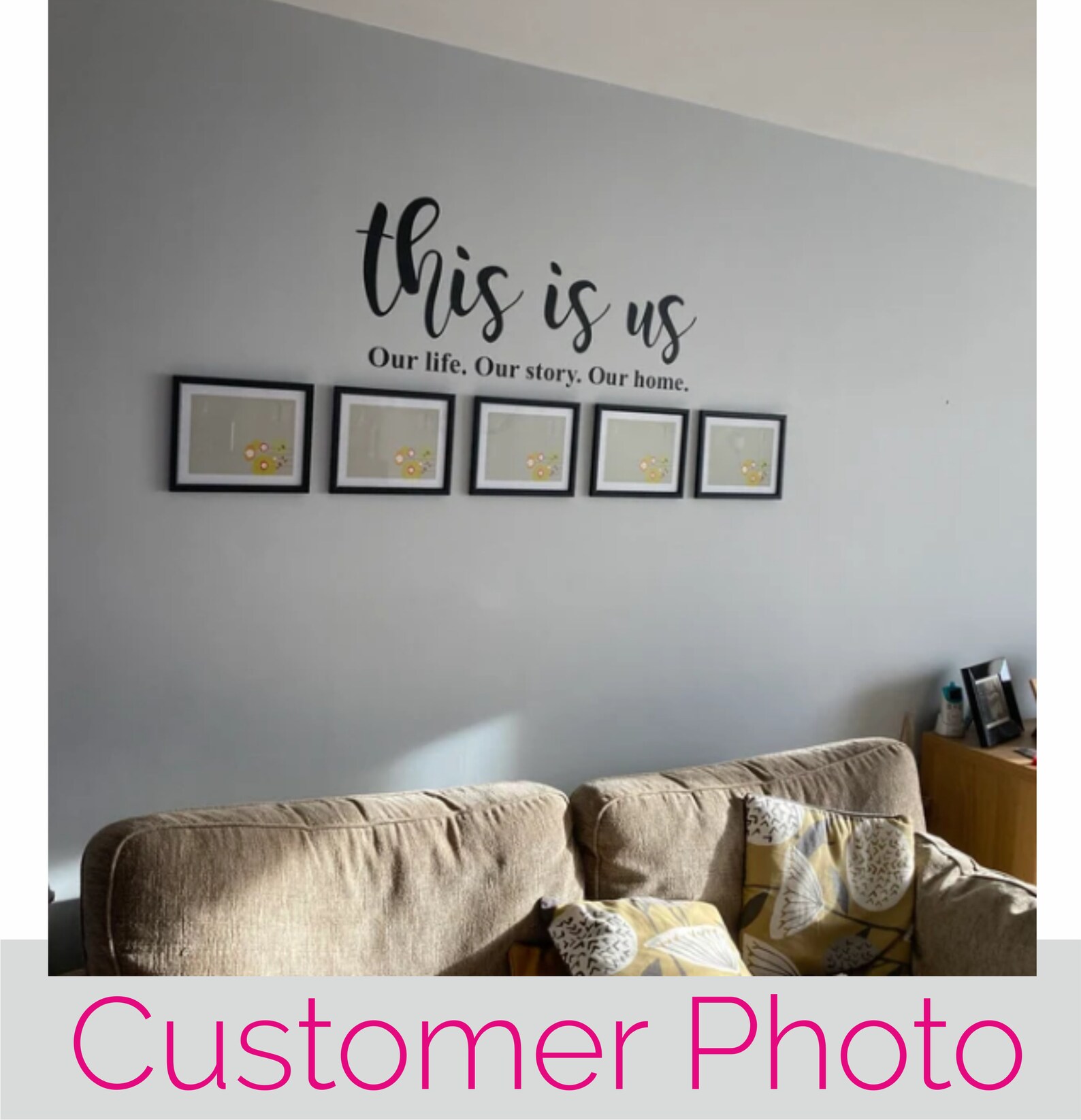 This is Us Wall Decal Sticker Home Decor Wall Quote Sticker - Etsy