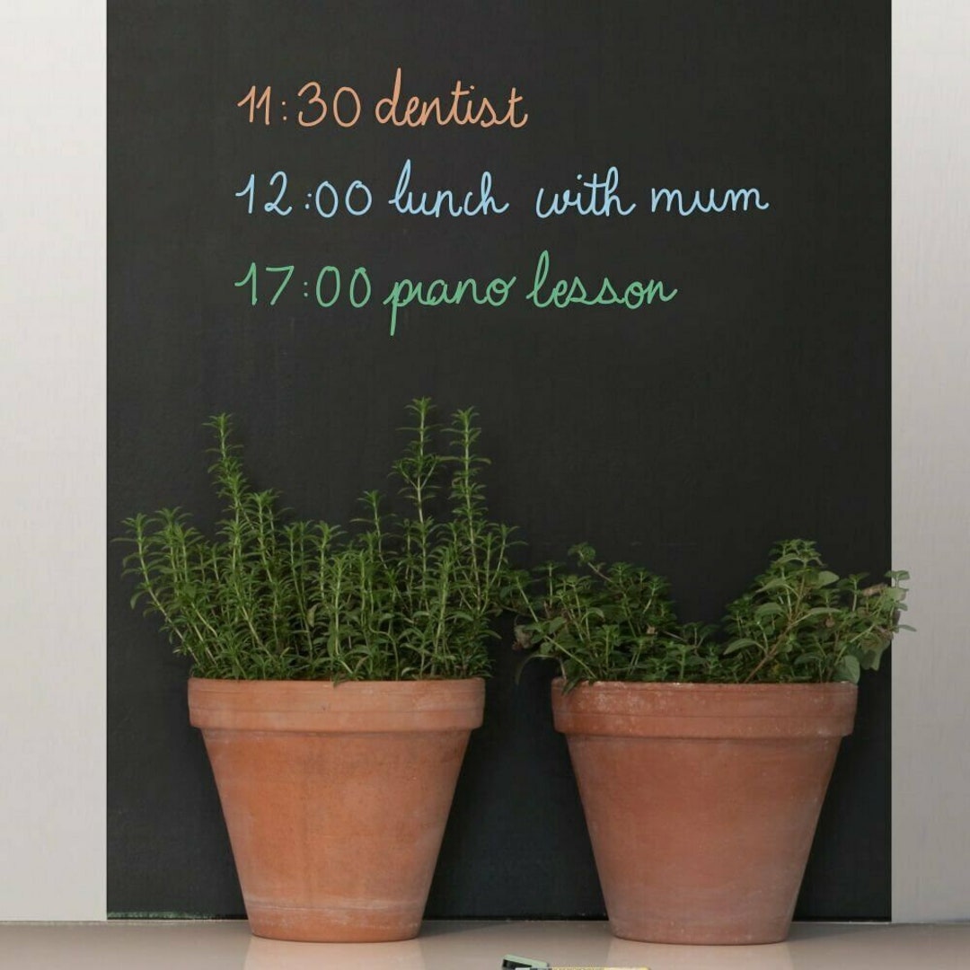 Chalkboard Vinyl Chalkboard Roll Chalkboard Film Chalkboard Vinyl ...