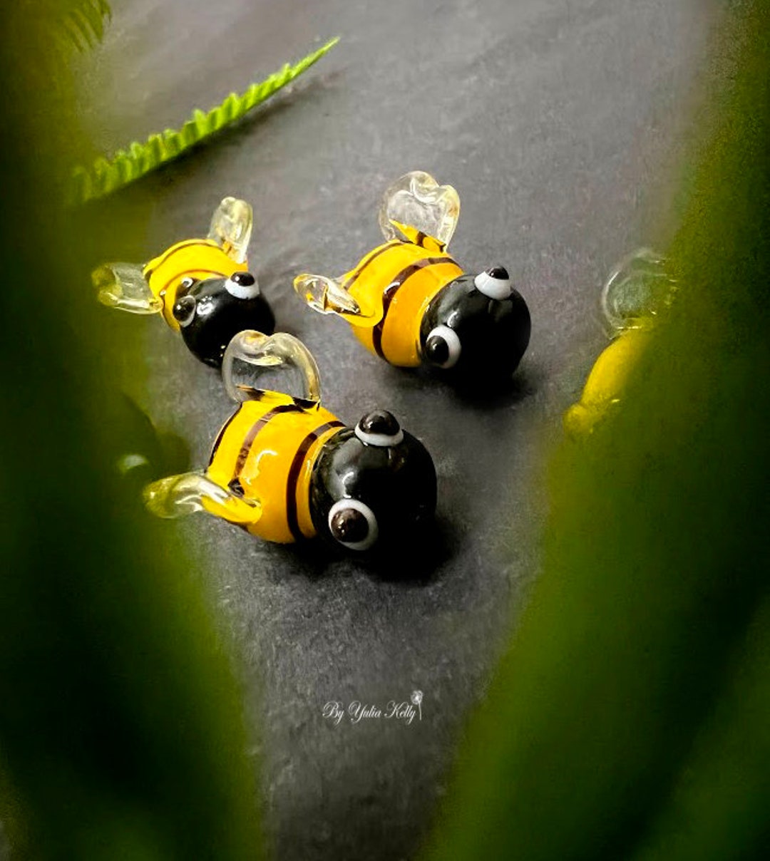 Miniature Glass Bee, Glass Queen Bee, Miniature Bee Gifts, Honey Bee ...