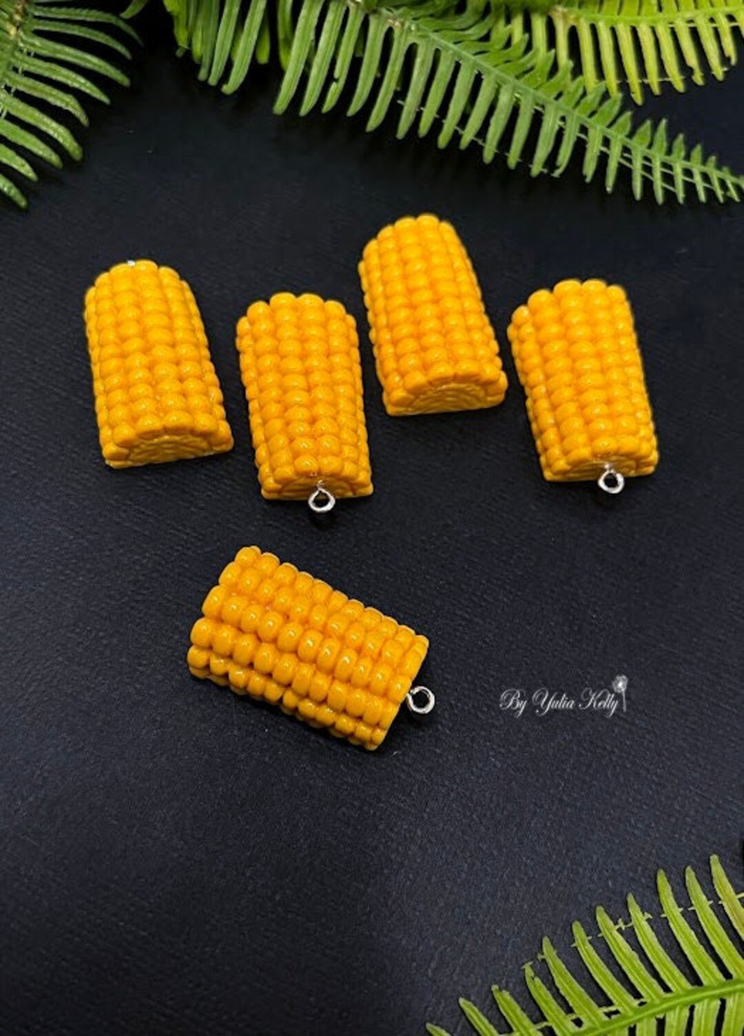 Acrylic Beads, Corn Acrylic Beads, Maize Corn Beads, Corn Festival ...