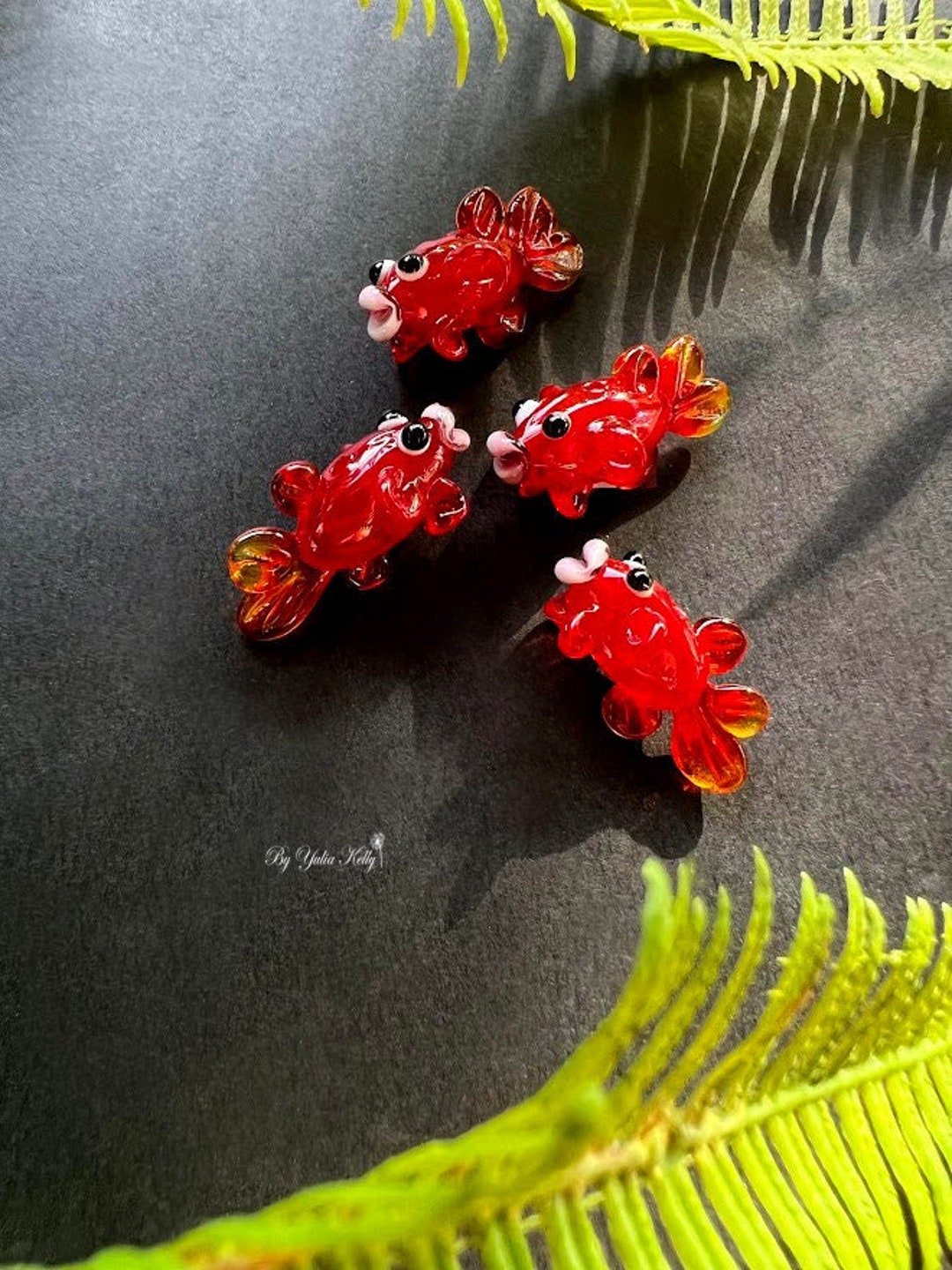 Miniature Glass Fish, Tiny Glass Fish, Miniature Fish Gifts, Fish Decor ...