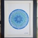 Art Print of My Original 'koru Inside Out' Mandala in Blues and Greens ...