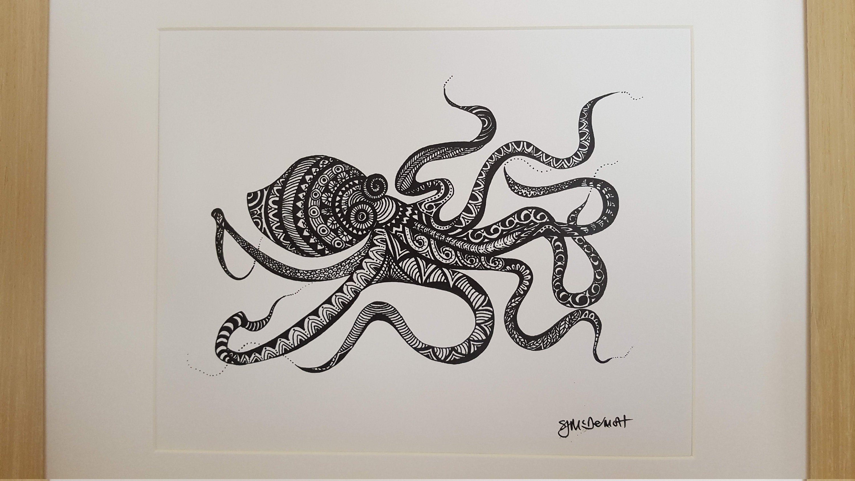 How To Draw Octopus Legs