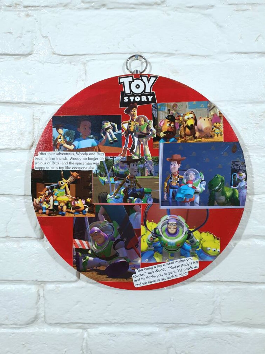 Toy Story Board Story on a Board Wall Decoration - Etsy