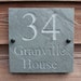 Deep Engraved Slate House Name Number 20cm X Various Sizes Ideal House ...