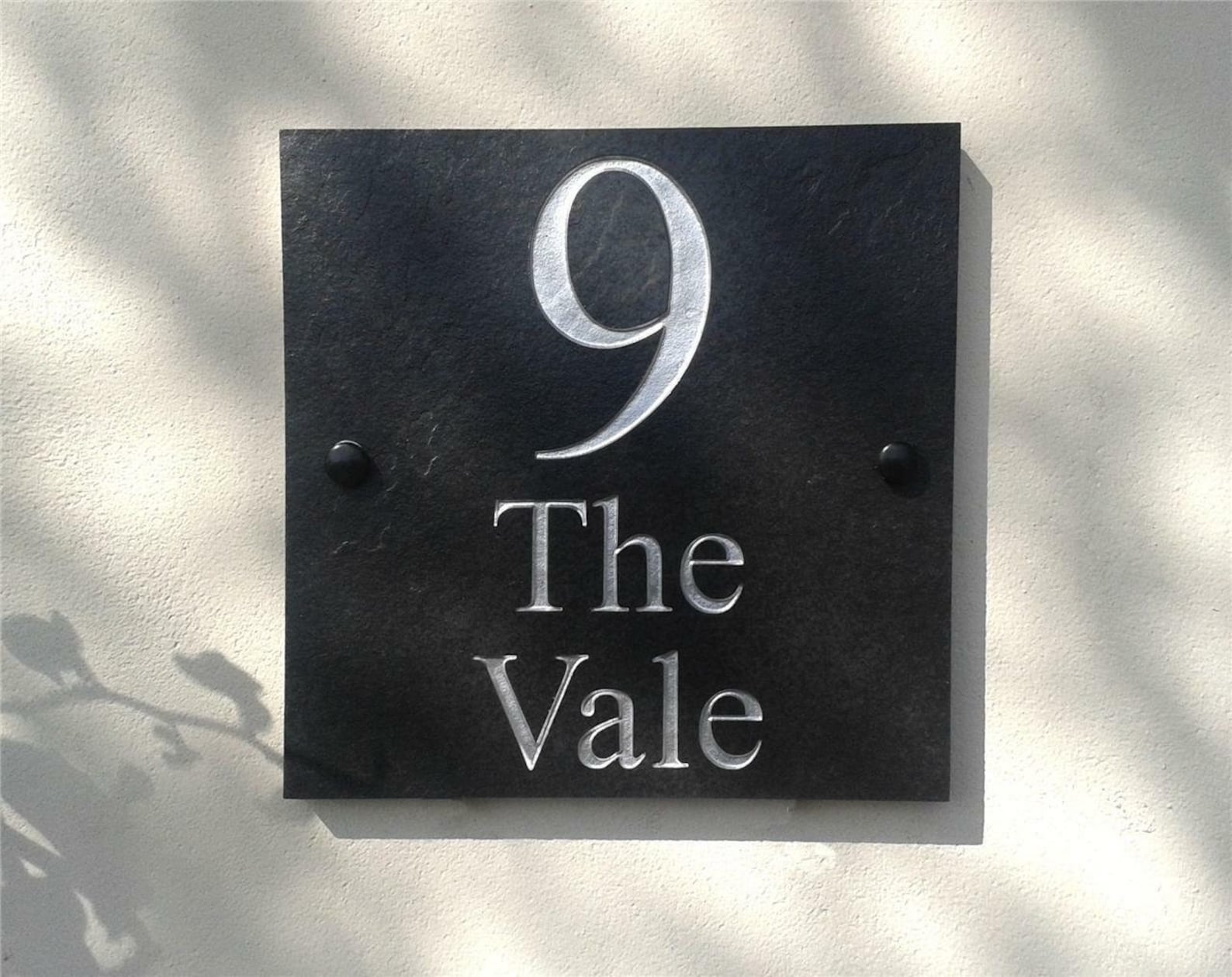 Deep Engraved Slate House Name Number 20cm X Various Sizes - Etsy