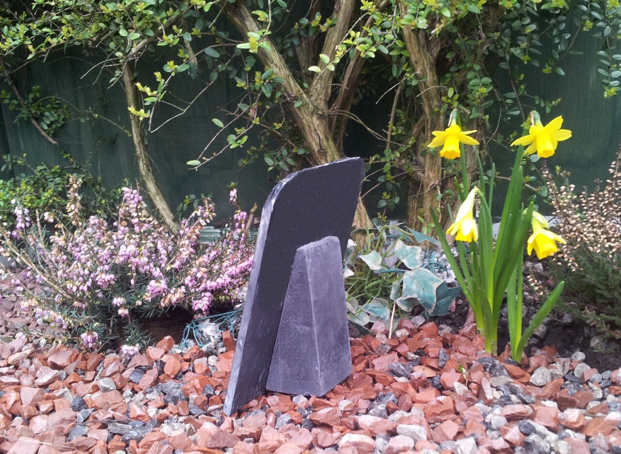 Train Design Natural Slate Memorial Headstone in 3 Sizes FS1 | Etsy UK