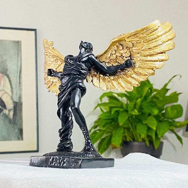 Icarus Statue Greek Mythology Sculpture - Etsy
