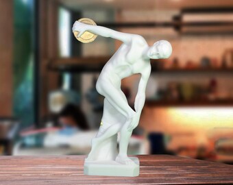 Disc Thrower Statue - Etsy