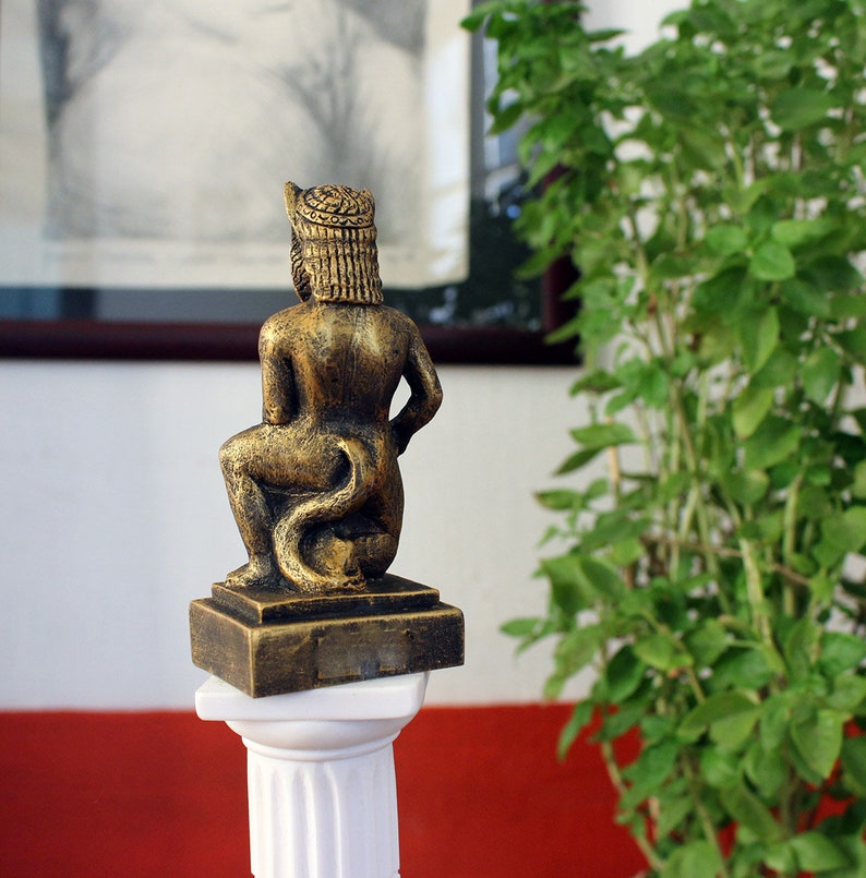 Satyr Statue Pan Statue Greek Statue Erotic Figurine Etsy