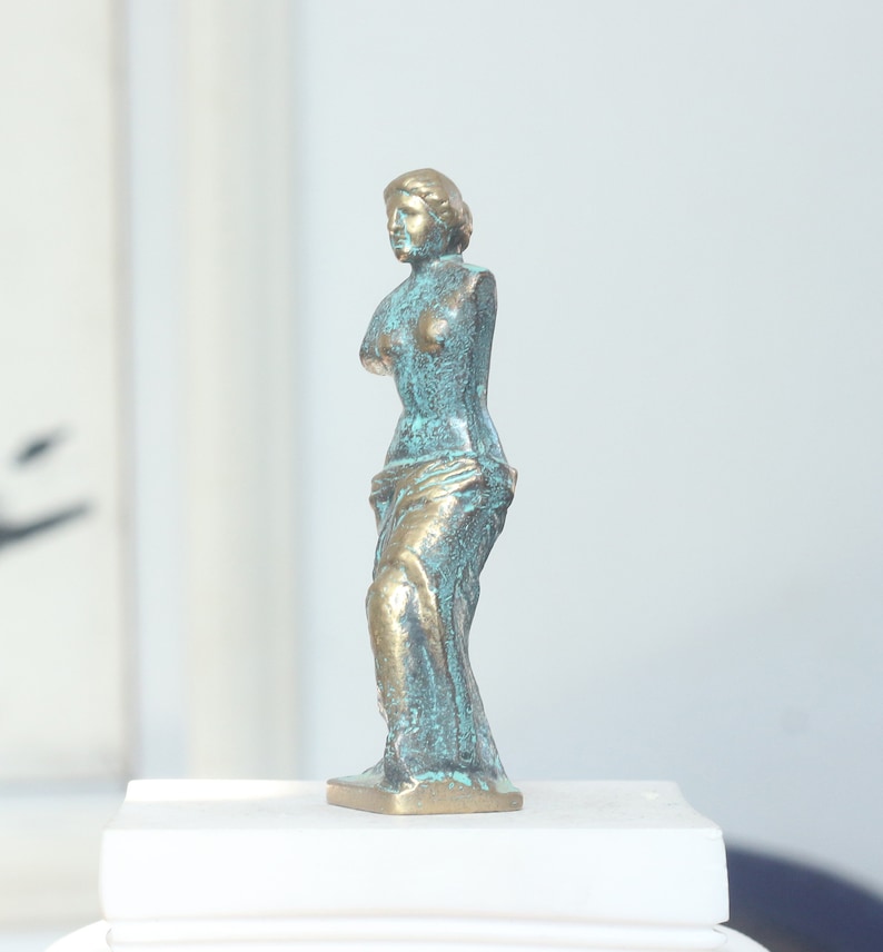 Estatua de Afrodita Diosa Griega Figura de Bronce Escultura - Etsy México