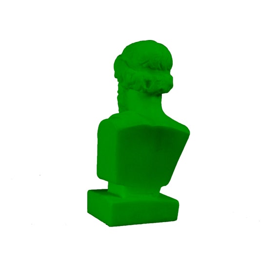 Sculpture 12cm-4.7in Plato Statue Ancient Greek Pop Art Marble Bust ...