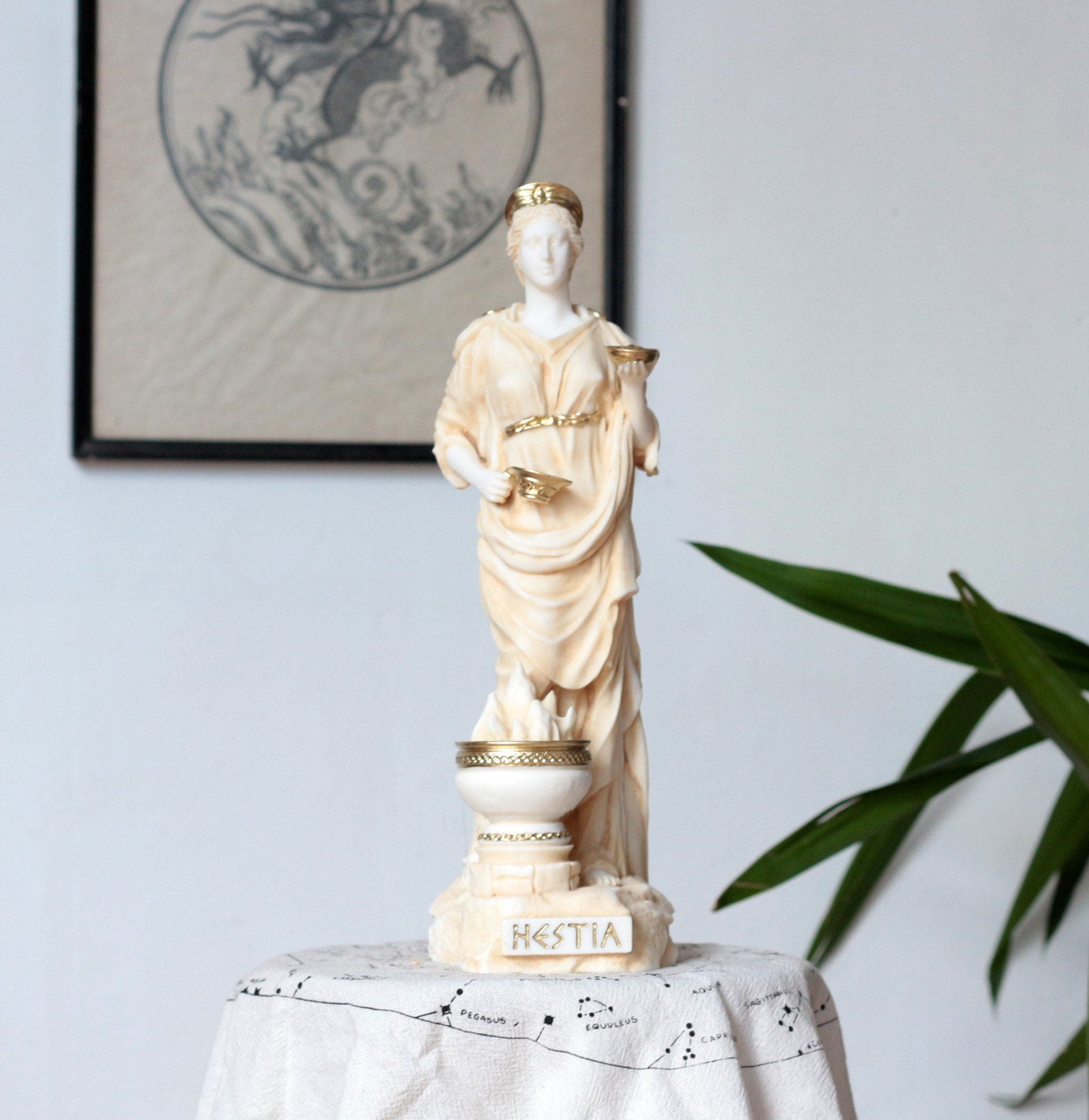 Hestia Head Statue
