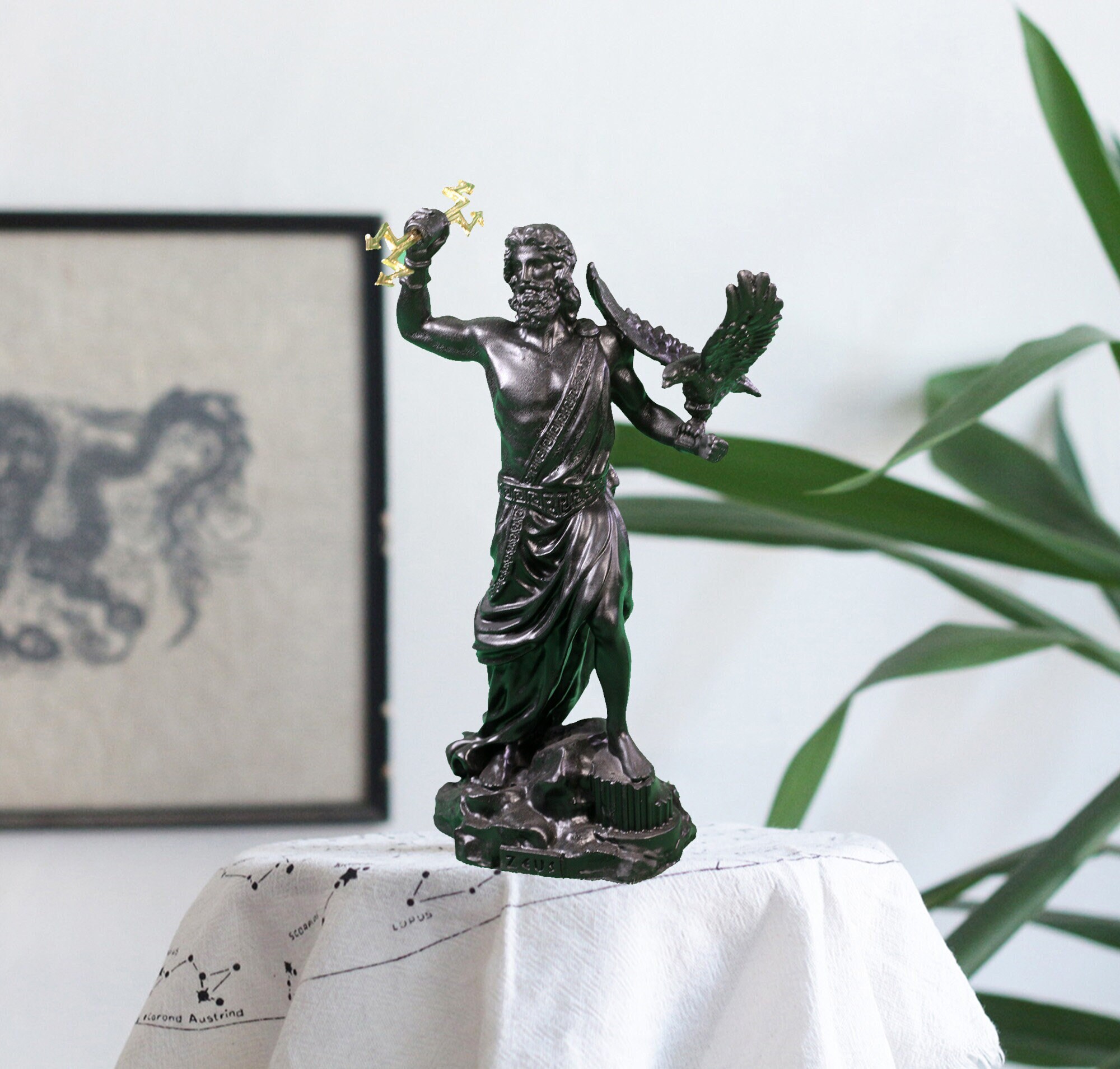 Roman God Jupiter Statue