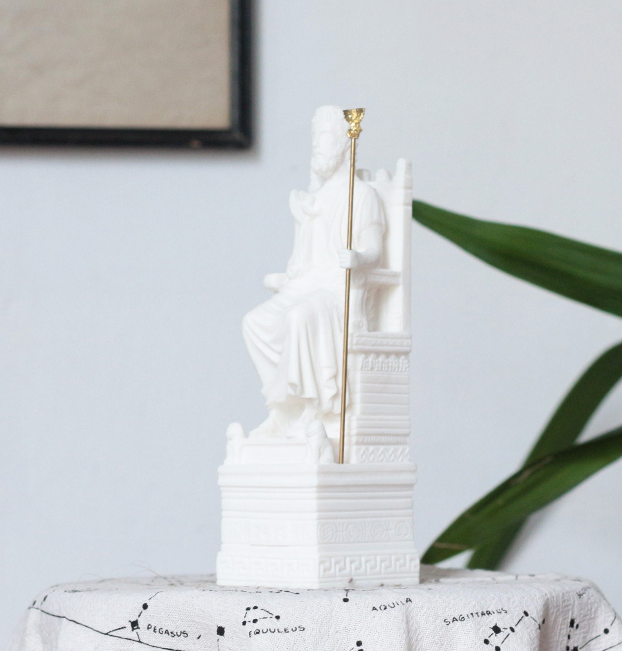 Estatua de Zeus Dios Júpiter Romano Escultura Griega Antigua - Etsy México