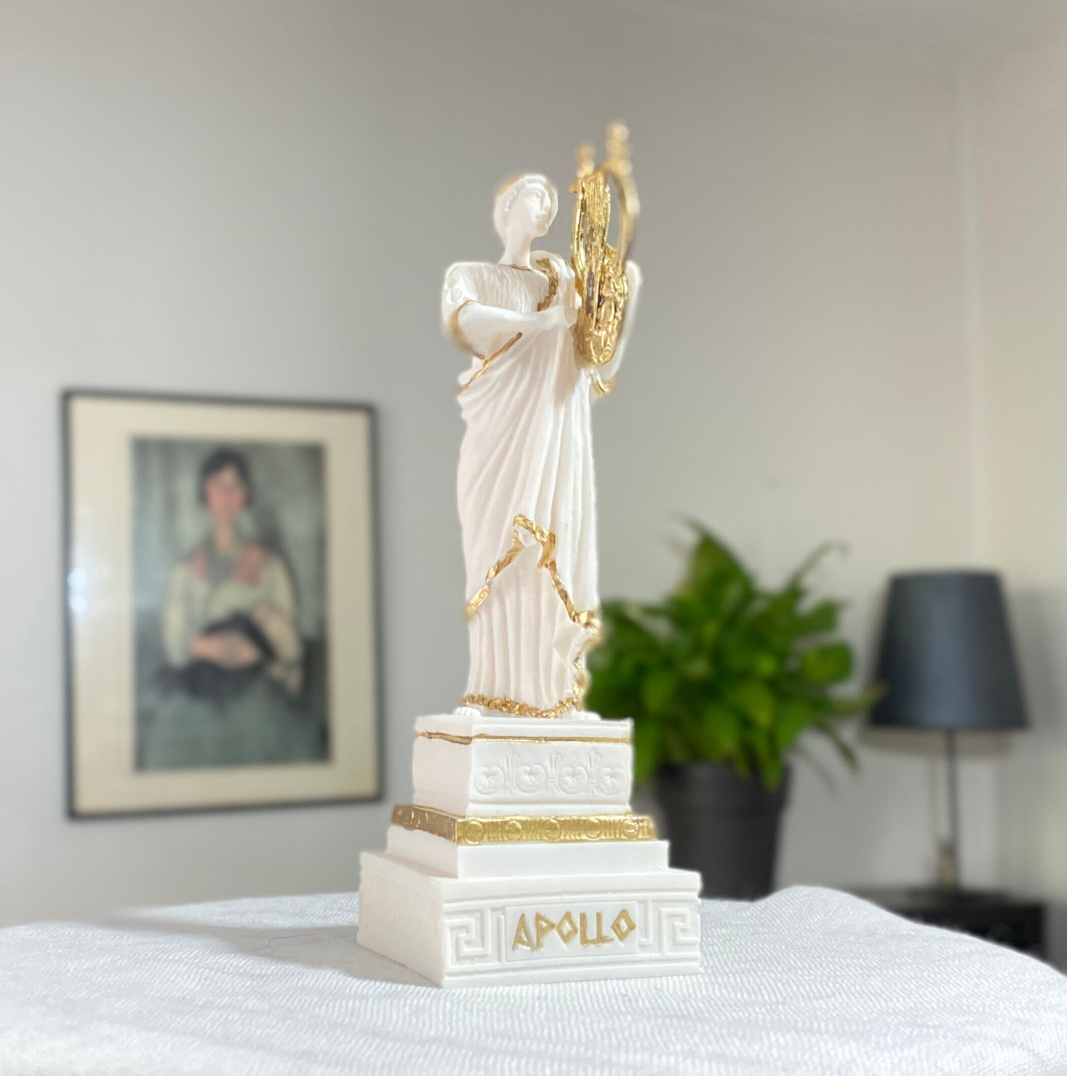 Apollo God Statue Marble Sculpture Greek Statue Greek | Etsy